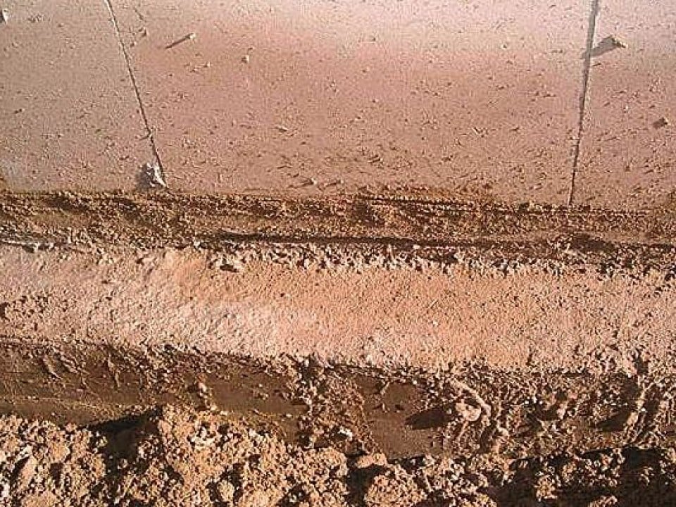 Correct check and preparation of substrates for external basement ...