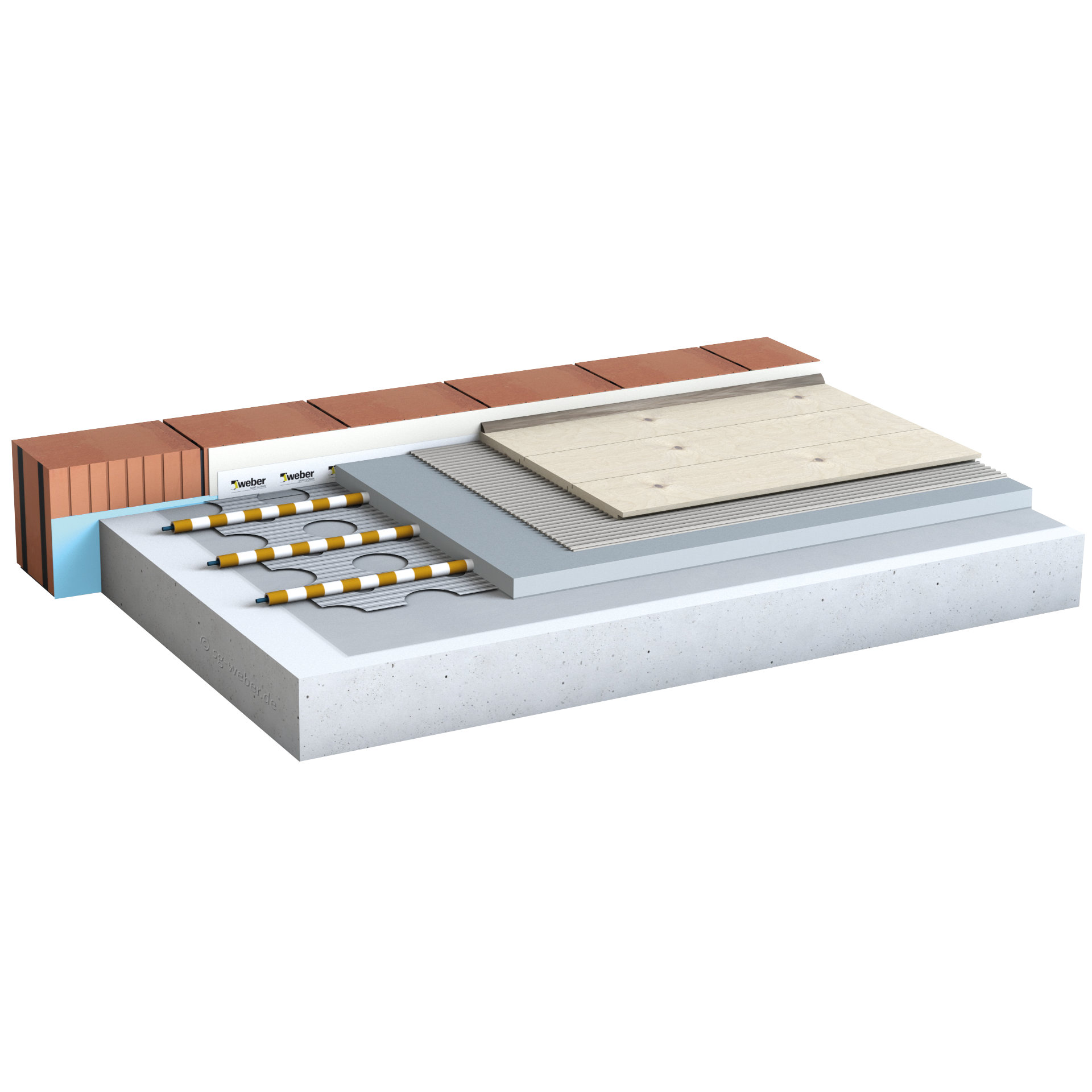 Underfloor heating insulation store