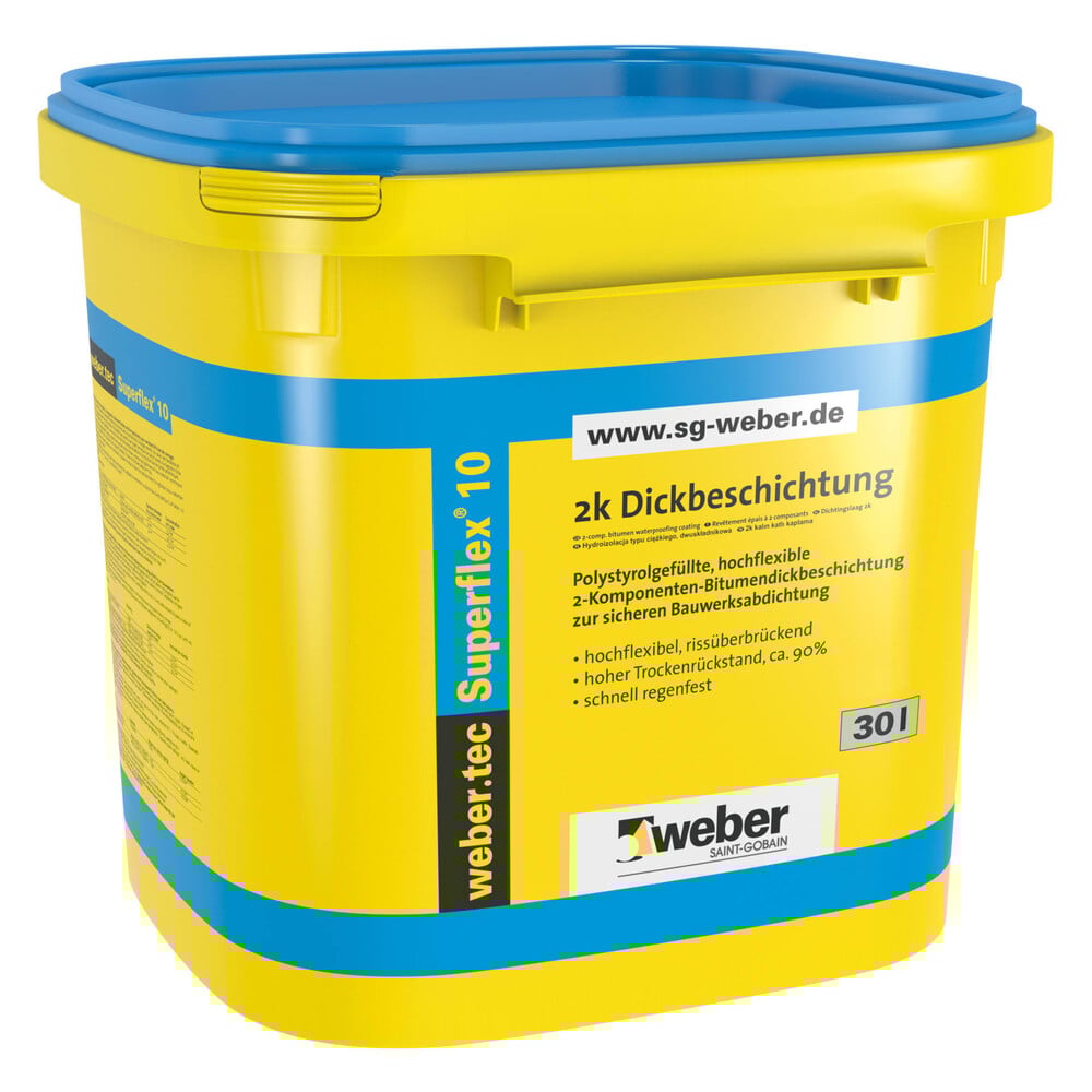 weber.tec Superflex 10 Bitumendickbeschichtung