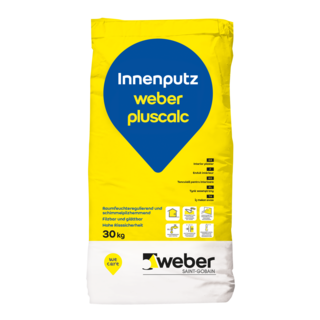 weber pluscalc - der innovative Inneputz | Saint-Gobain Weber Deutschland