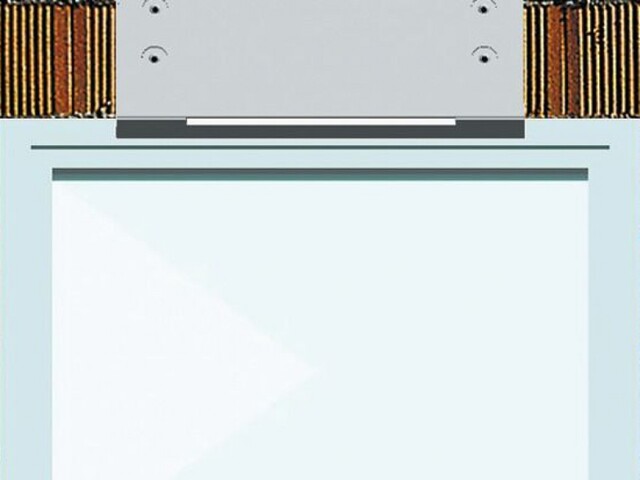 Integration of an external wall air diffuser within an external thermal ...