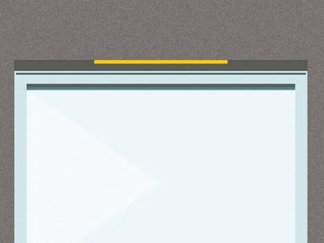 Integration of an external wall air diffuser within an external thermal ...