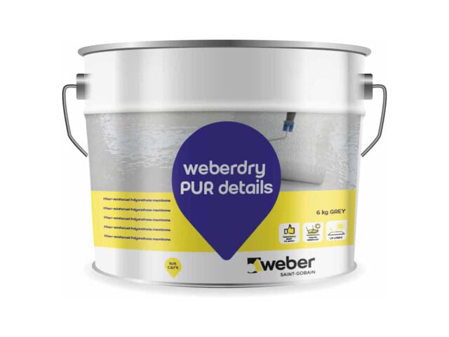weber.dry PUR details : Bautenschutz / Abdichtung | Saint-Gobain Weber ...