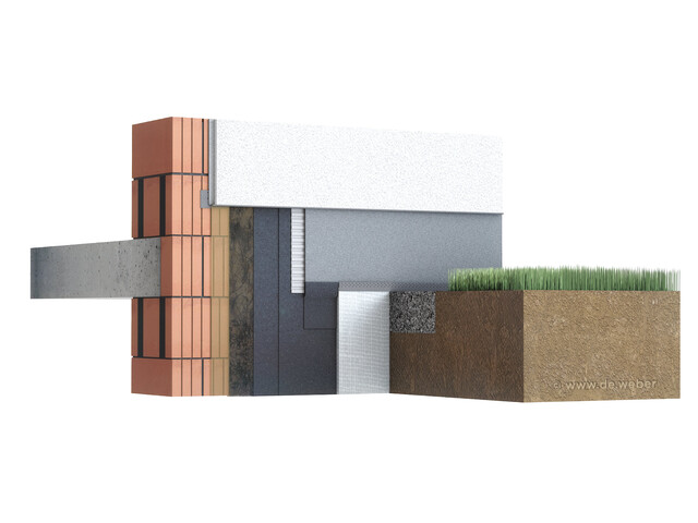 Sockeldetail: Einschalige Bauweise | Saint-Gobain Weber Deutschland